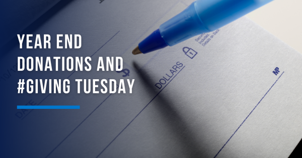 Year-End Donations and #GivingTuesday Year-End Donations and #GivingTuesday